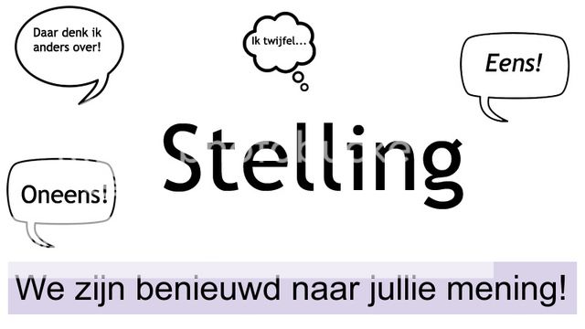 Zeg maar Yes • Introductie stelling van de week